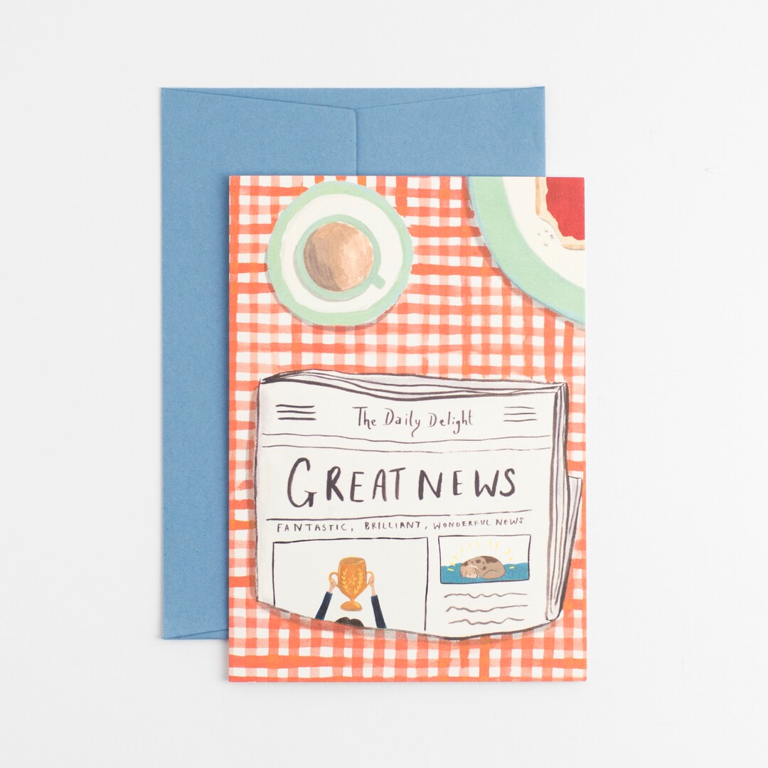 Great News Card - Etsy
