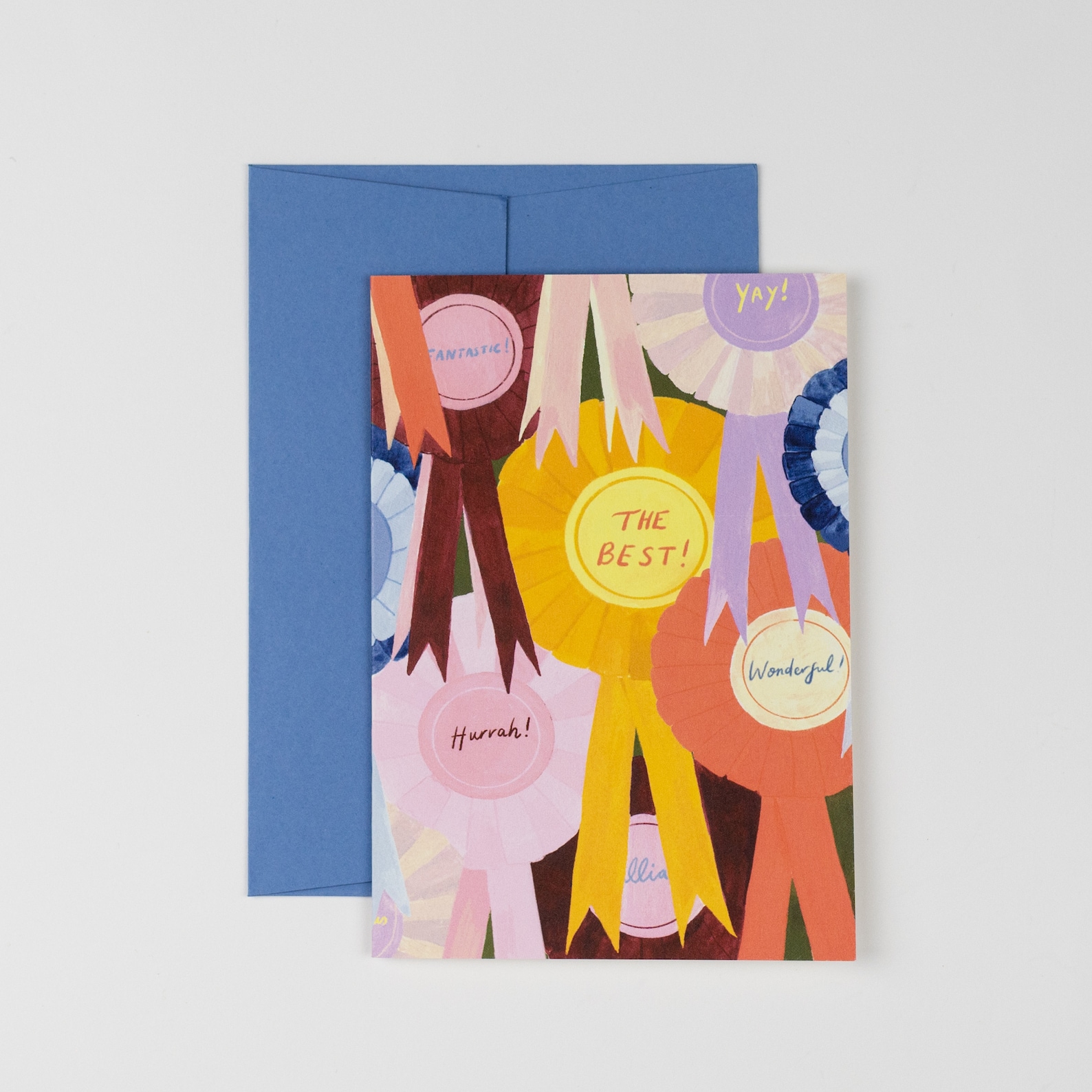 Rosettes Card - Etsy