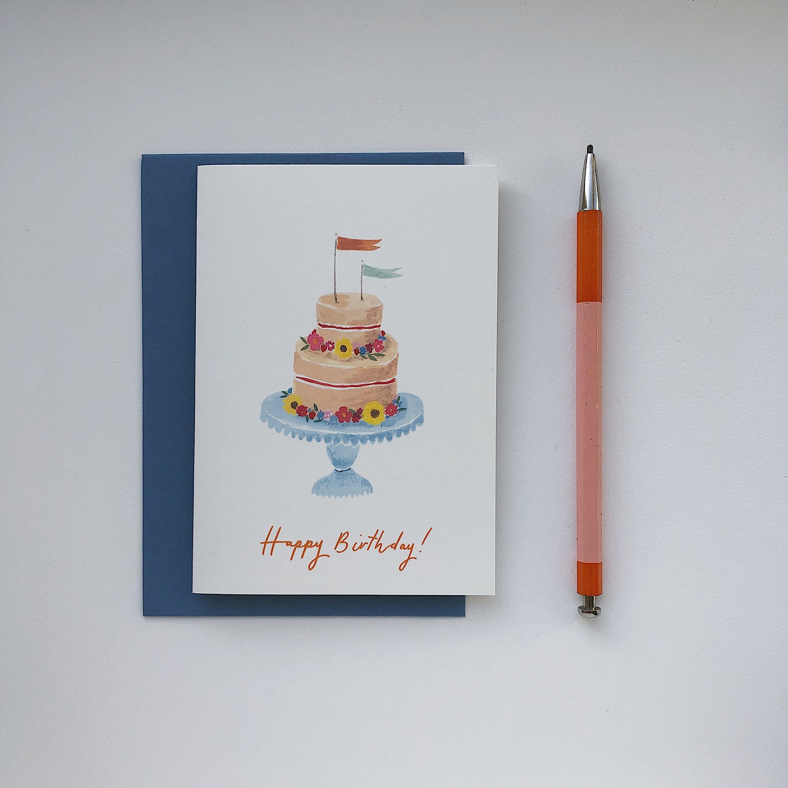 Birthday Cake Card / Great British Bake off Card / Show Stopper Cake ...