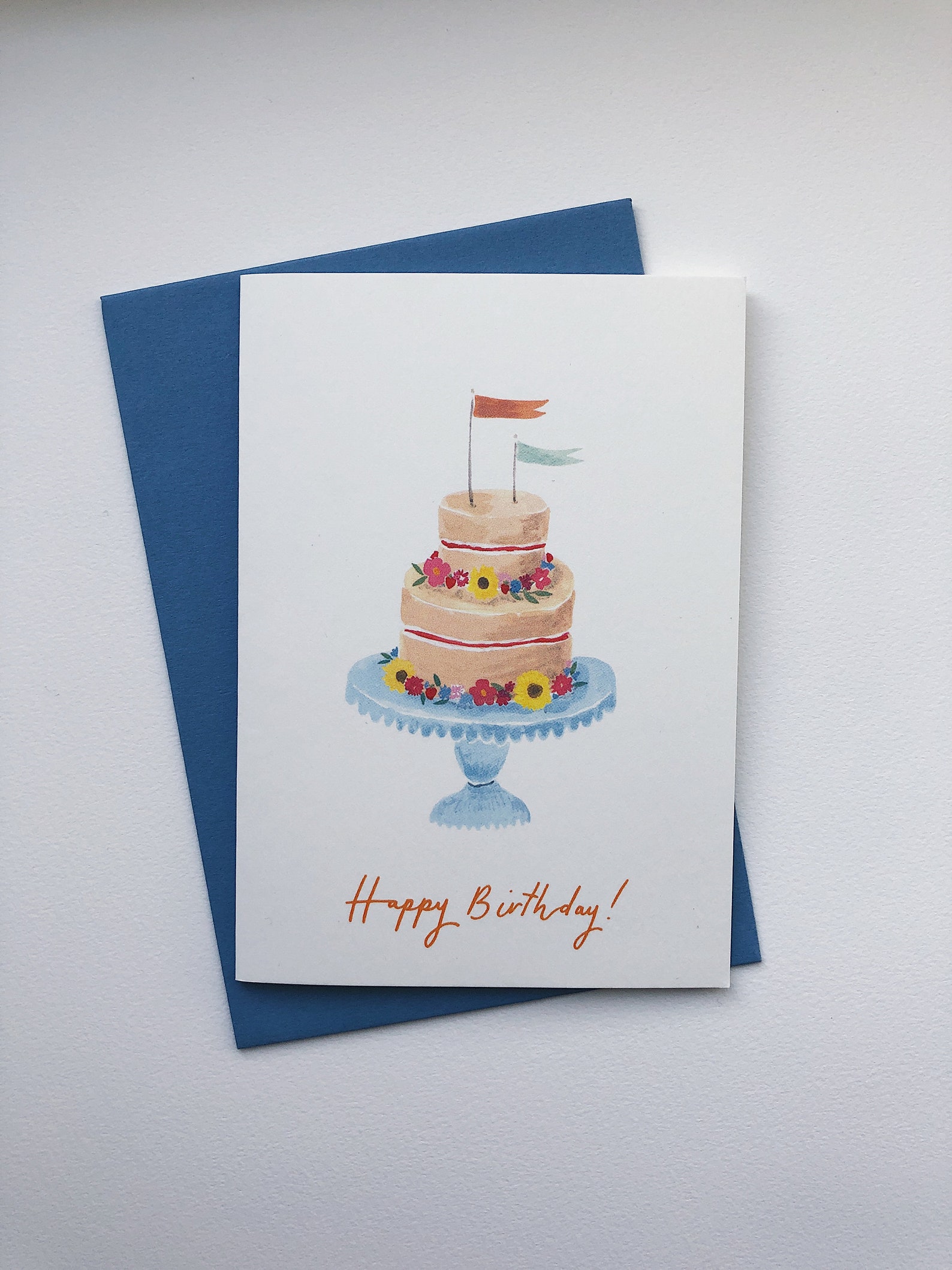 Birthday Cake Card / Great British Bake off Card / Show Stopper Cake ...