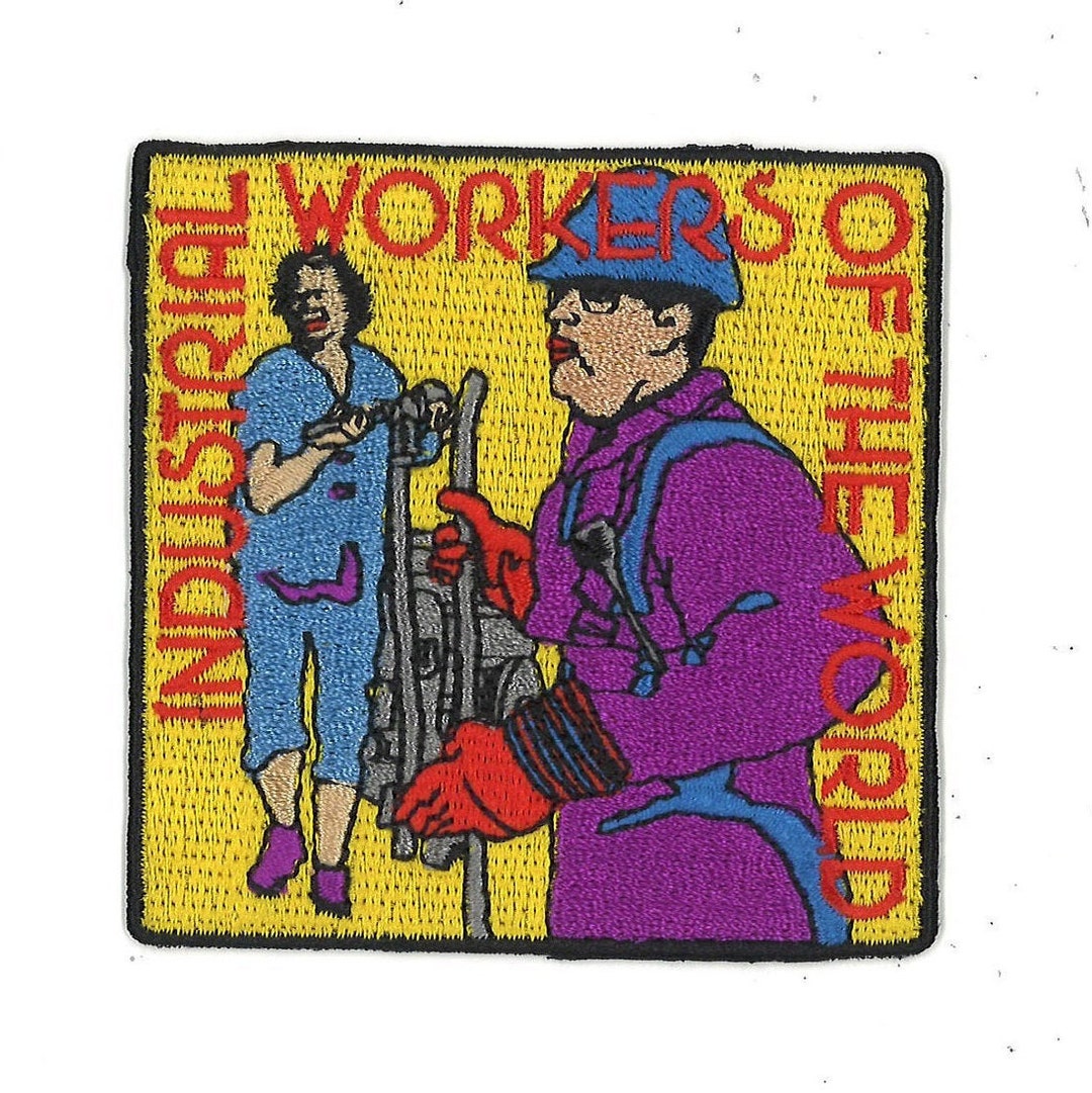 Industrial Workers of the World Embroidered Patch, IWW Patch, Union ...