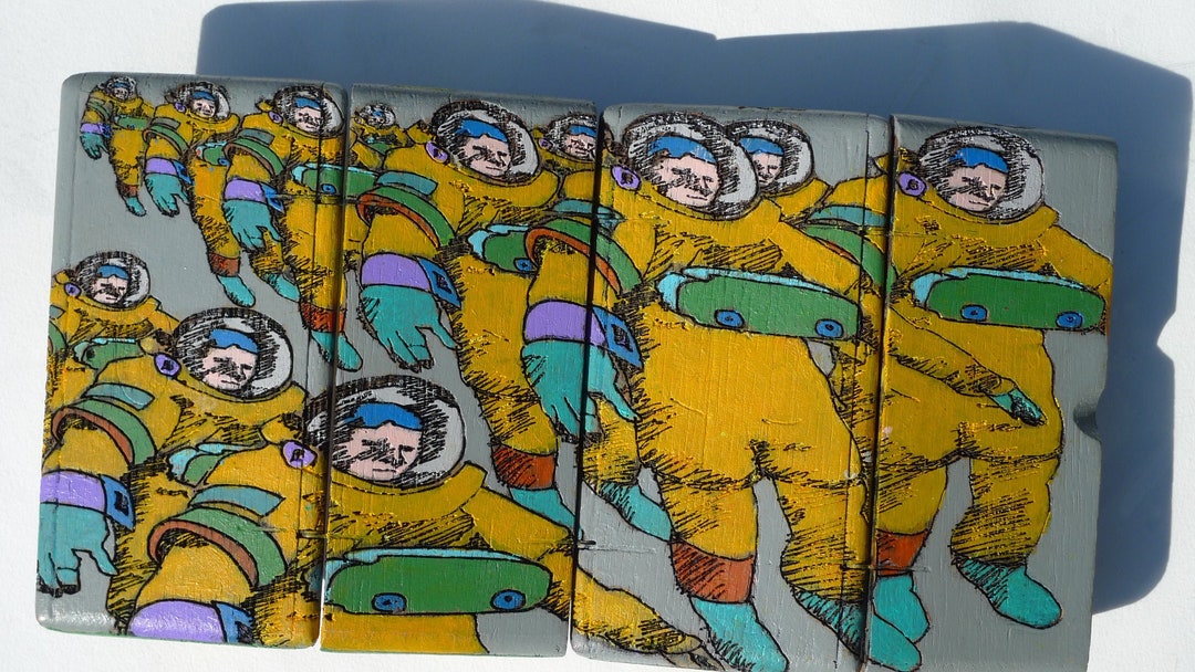 Astronaut Box, Laser Engraved Wood Box With a Astronaut on the Event ...