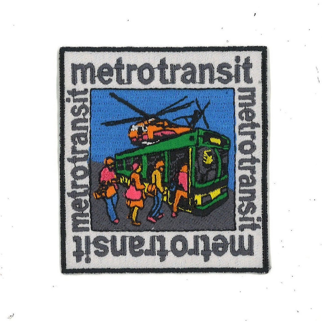 Bus Patch, Metro Bus Patch, Bus Drivers Patch, Bus Riders Patch - Etsy