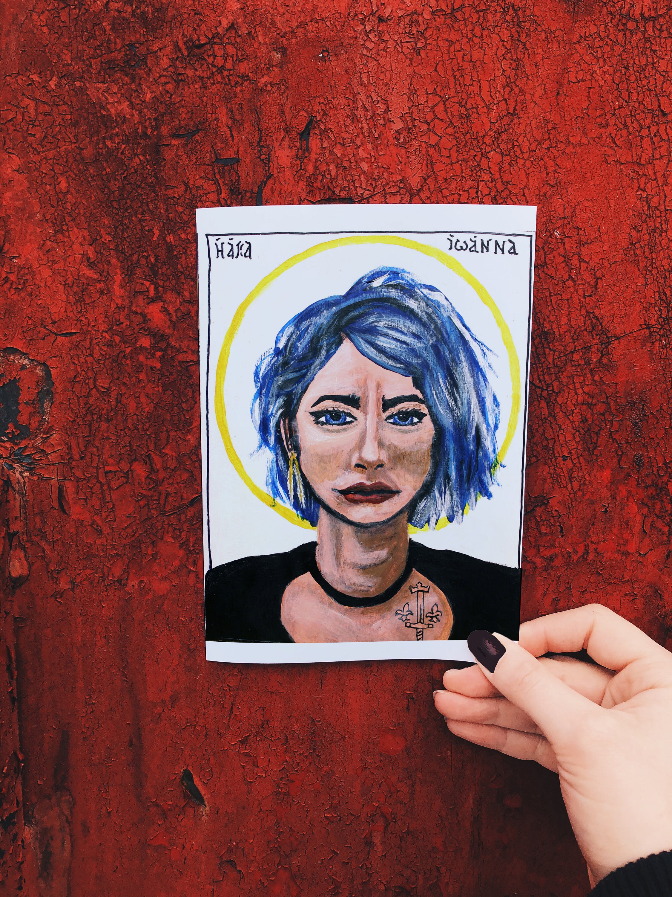 St. Joan of Arc Modern Icon 5x7 Print | Etsy