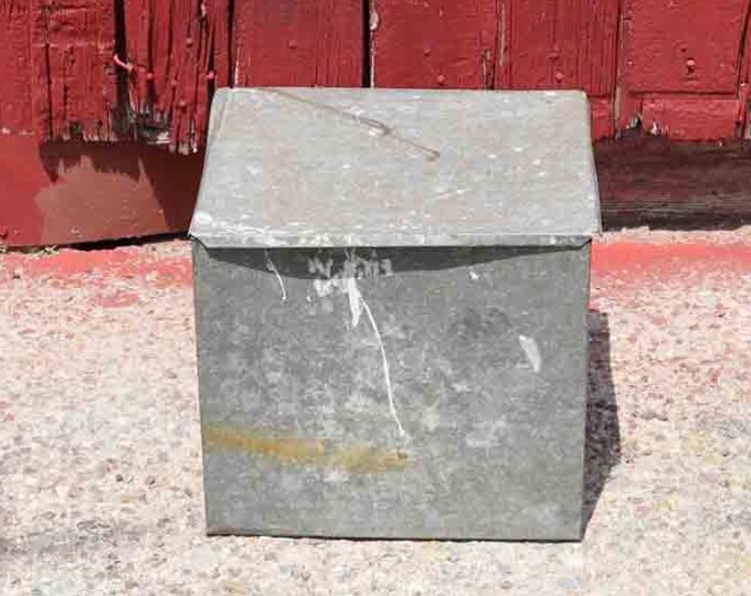 Vintage Metal Milk Box, Milk Delivery Box,milk Man,milk Delivery Box ...