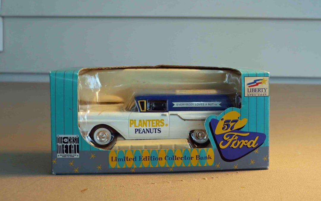 Planters Peanuts 1957 Ford Car Bank - Liberty Classic, Limited Edition ...