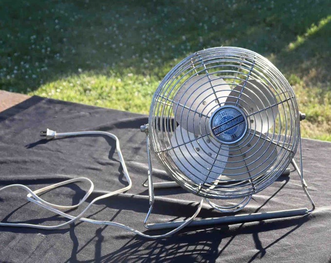 Vintage Electric Fan ,WINDMAKER Phil Rich Mfg. Co.,tested Works, Metal ...