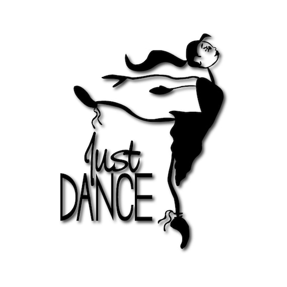 Just Dance Iron on Vinyl Decal for Clothing Tote Bag - Etsy