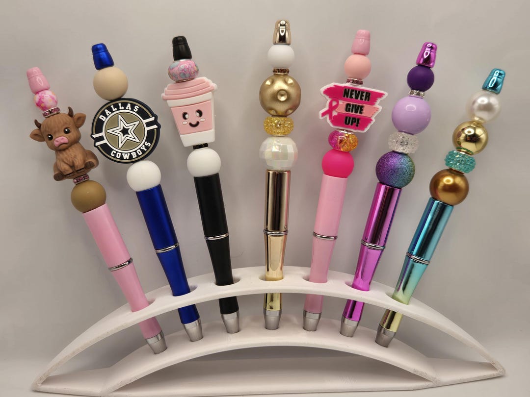Beaded Ballpoint Pen | 7 Designs to Choose From - Etsy