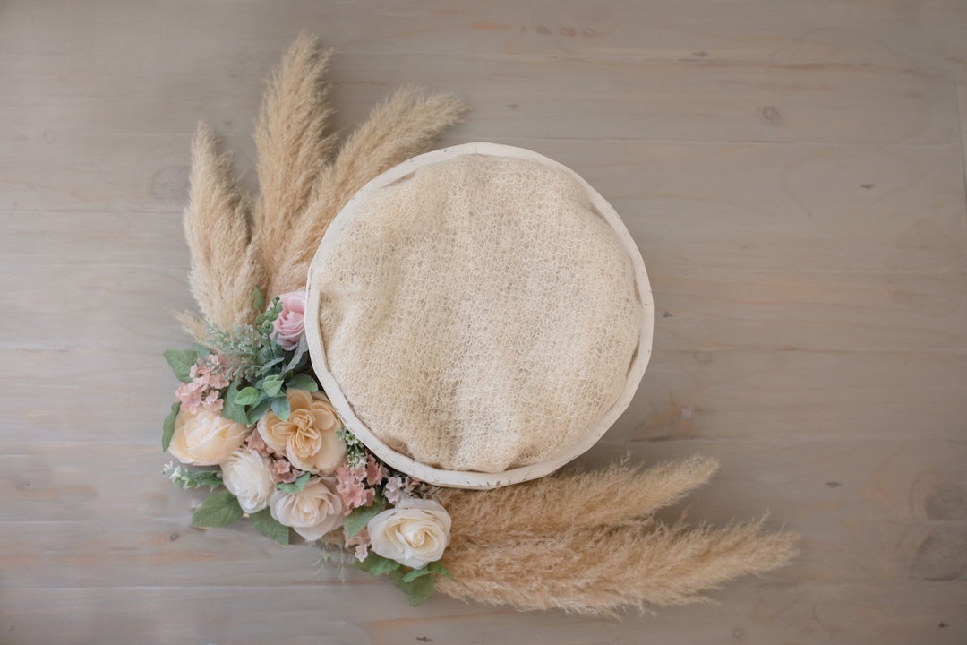 Newborn Boho, Newborn Digital Backdrop, Digital Newborn Backdrop, Boho ...