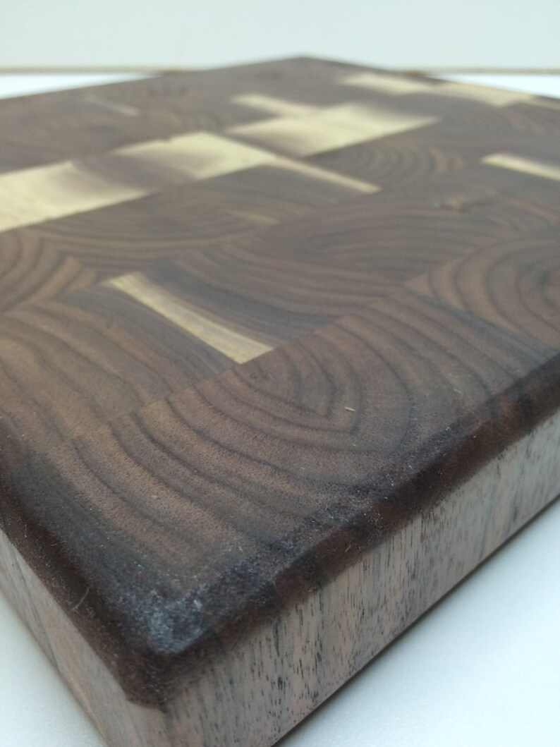 Rustic Spalted Black Walnut End Grain Butcher Block - Etsy