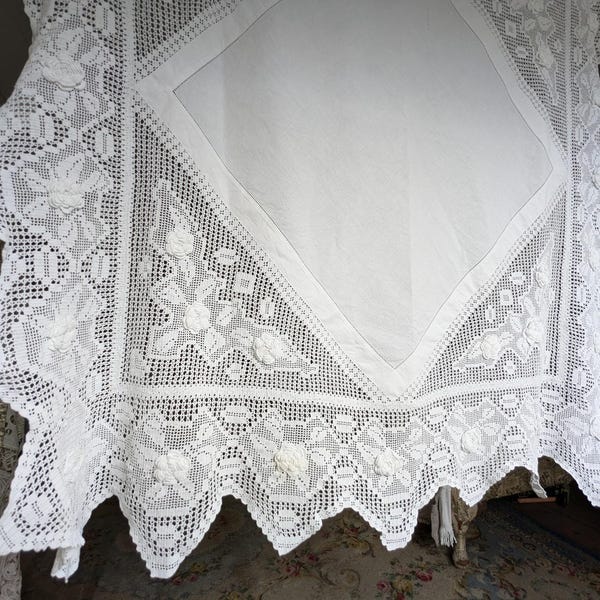 Victorian Tablecloth - Etsy