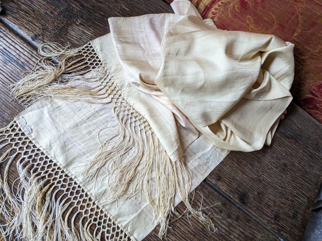 Regency Silk Stole Shawl - Etsy
