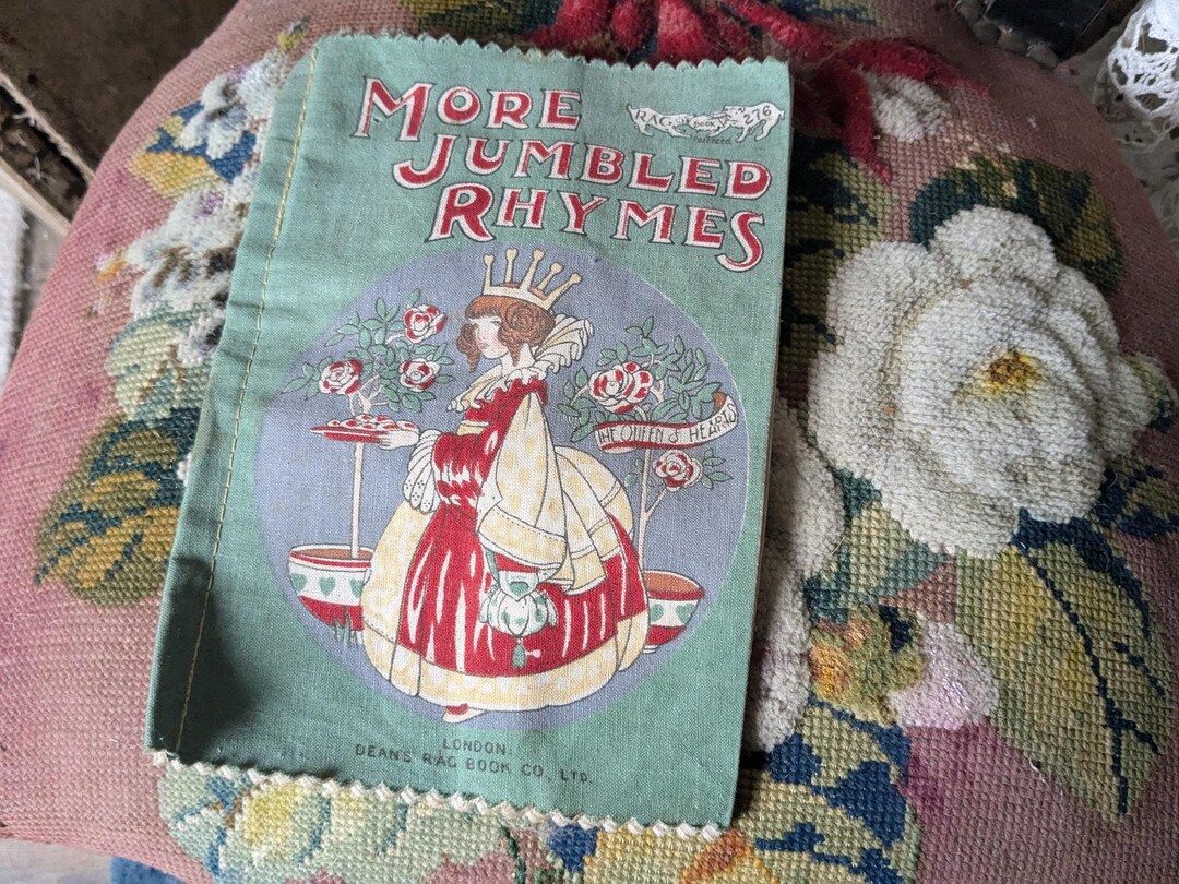 Deans Rag Book Cloth Book, More Jumbled Rhymes - Etsy