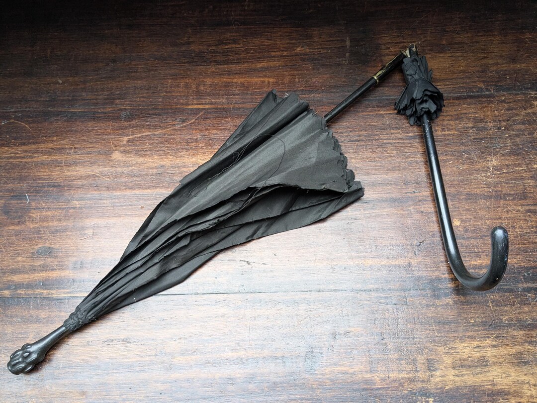 Antique Victorian Folding Carriage Parasol - Etsy