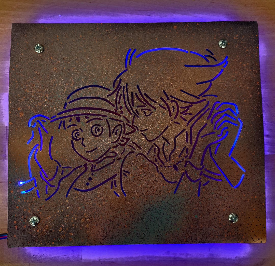 Howl and Sofie Hand Carved LED PVC Wall Light - Etsy