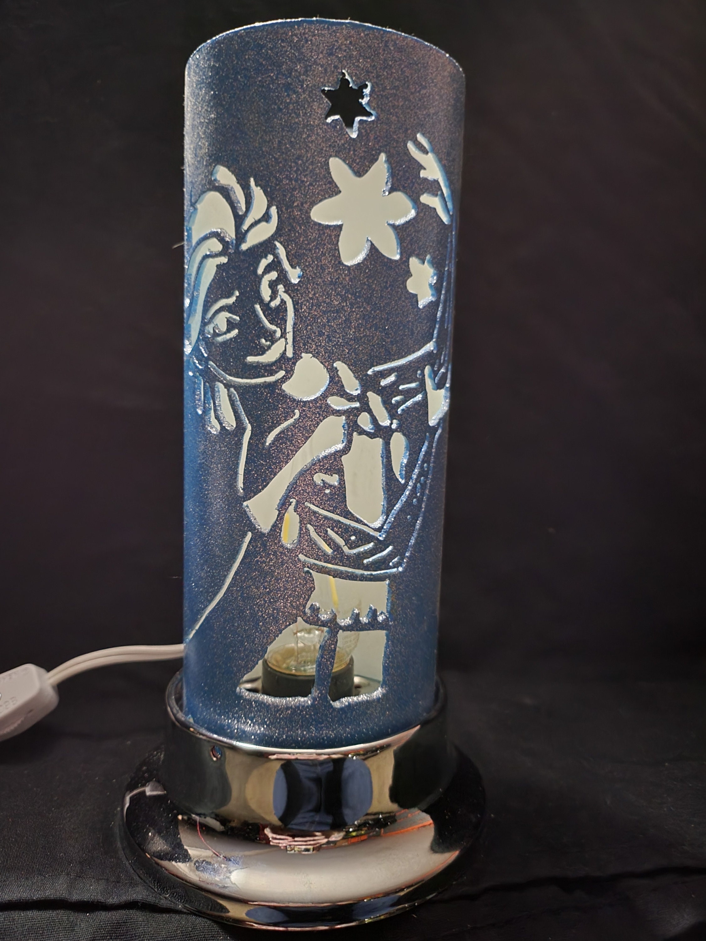 Elsa Frozen PVC Pipe Lamp - Etsy