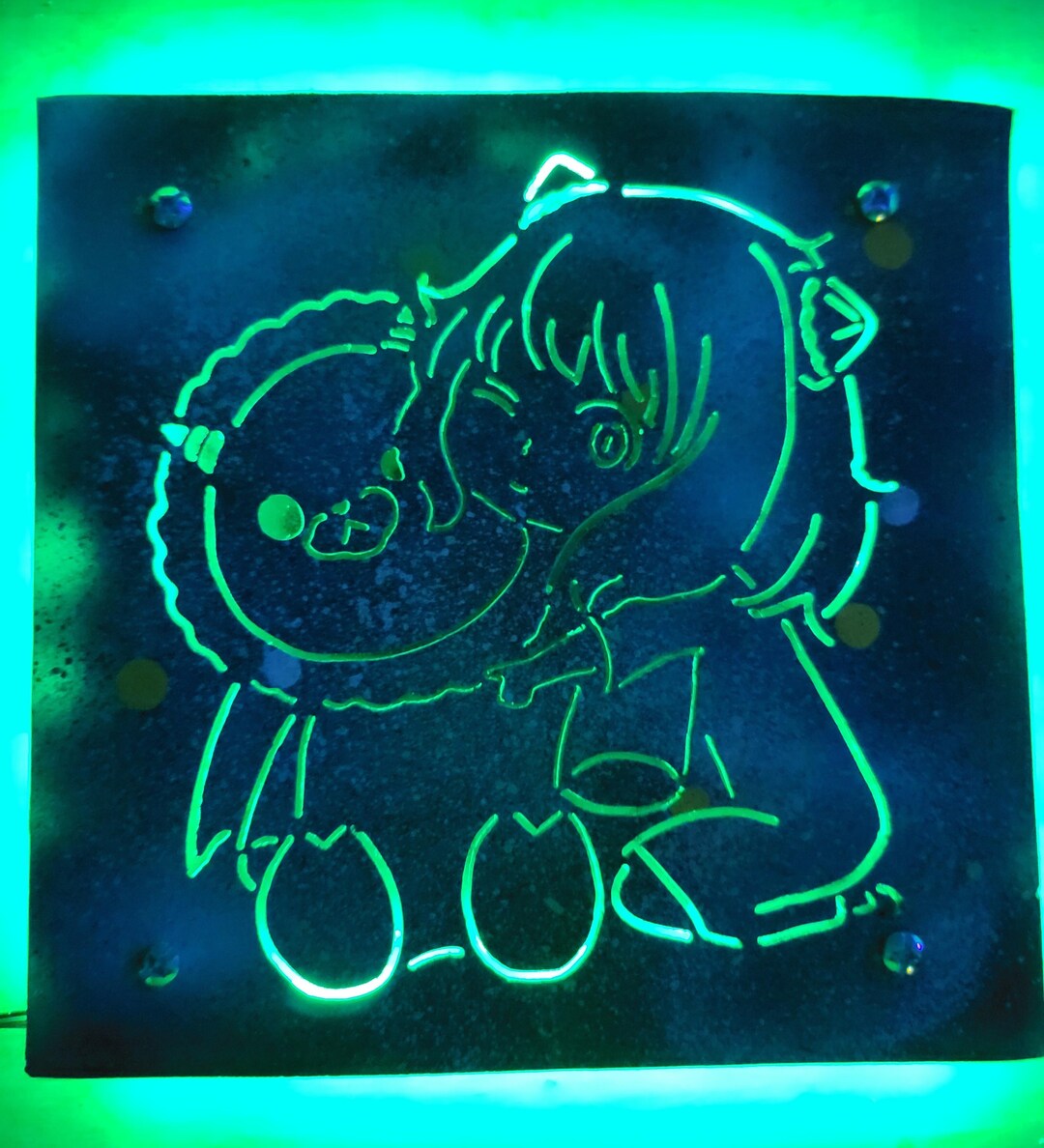 Anya PVC LED Lighted Sign - Etsy