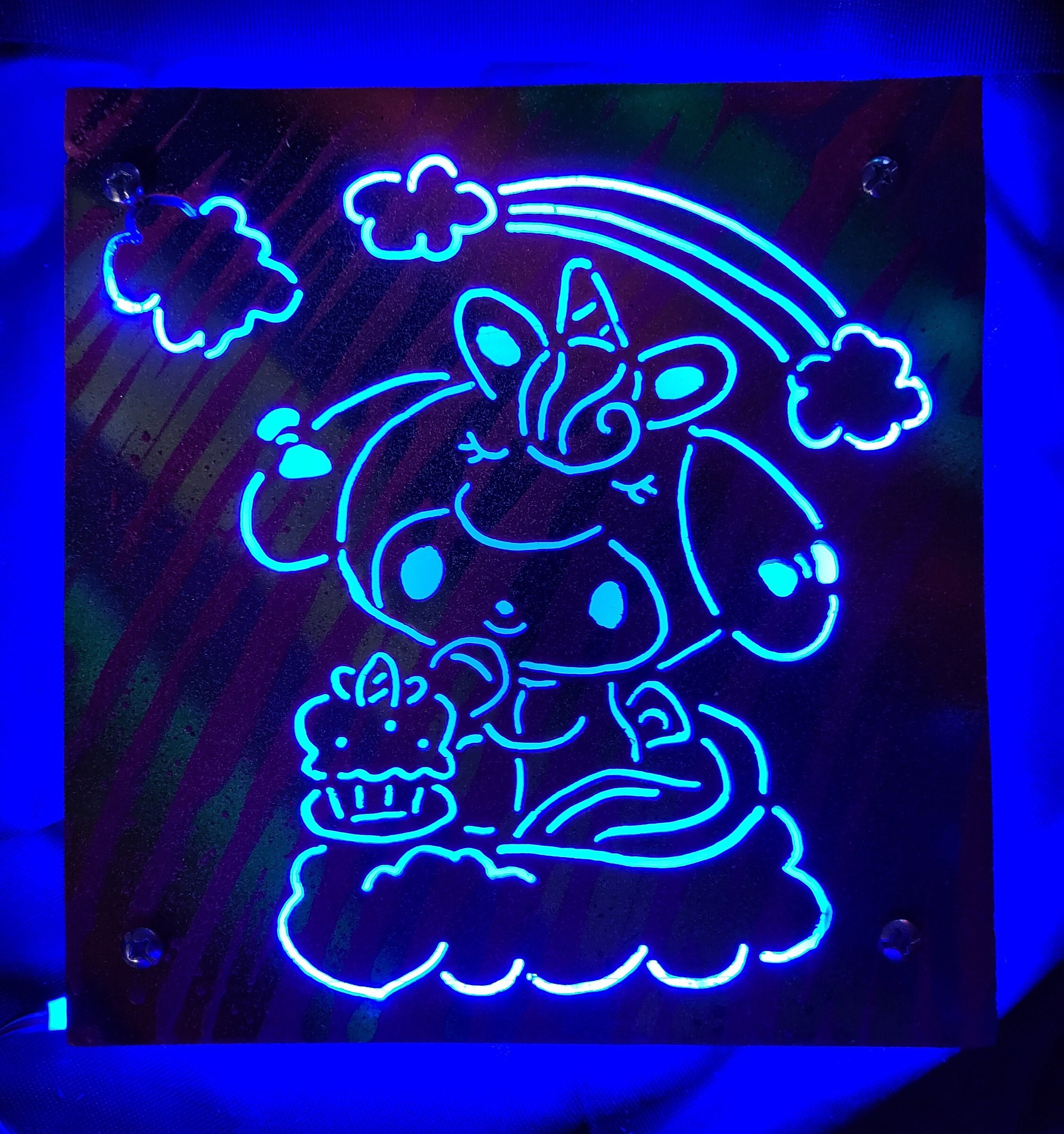 Melody PVC LED Lighted Sign - Etsy
