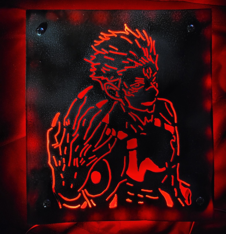 Sukuna PVC LED Lighted Sign - Etsy