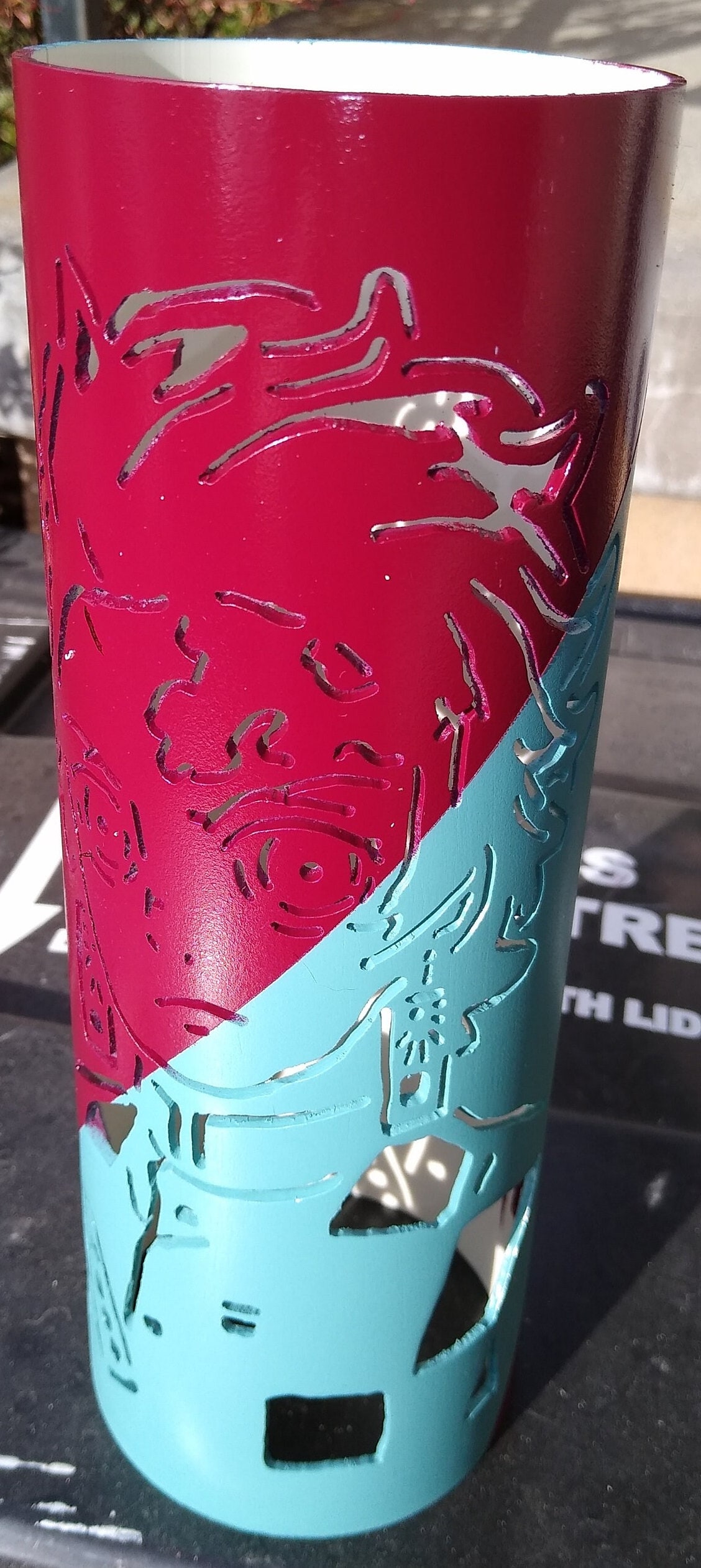 Tanjiro Kamado Demon Slayer PVC Pipe Lamp - Etsy