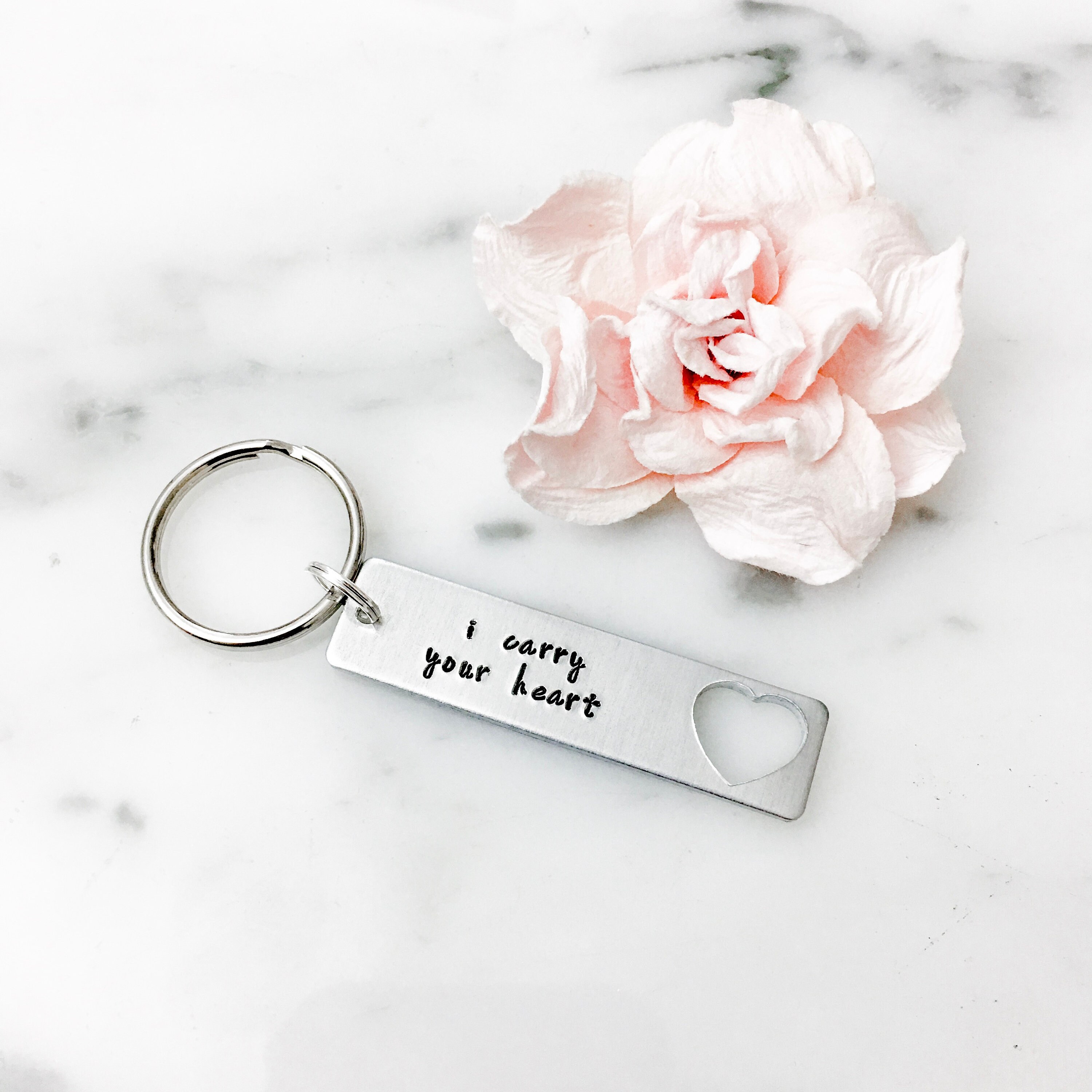 I Carry Your Heart I Carry It in My Heart Keychain Gift for | Etsy