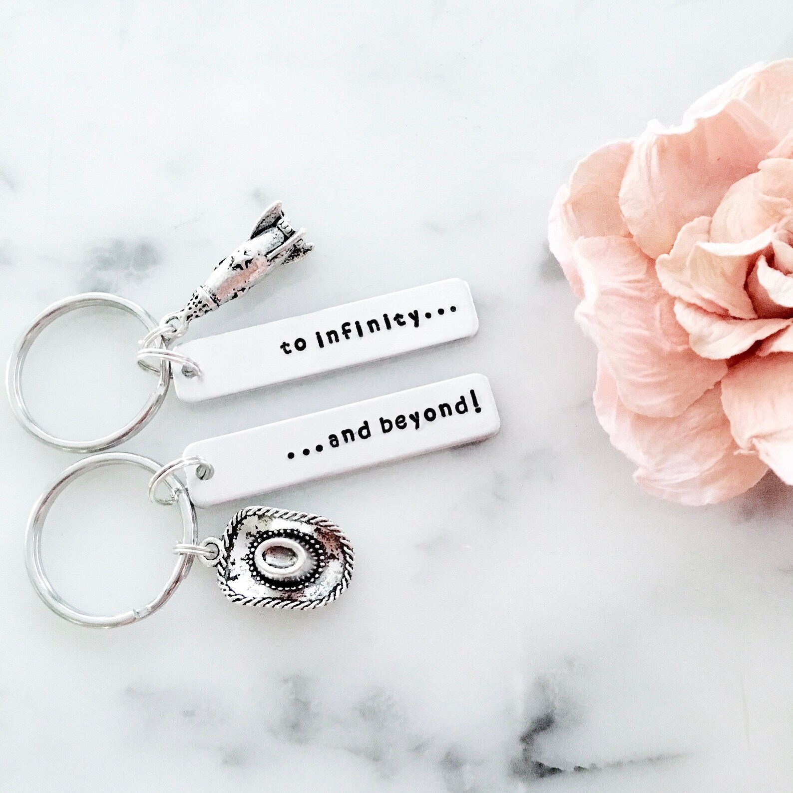 Toy Story Inspired to Infinity and Beyond Keychain | Etsy