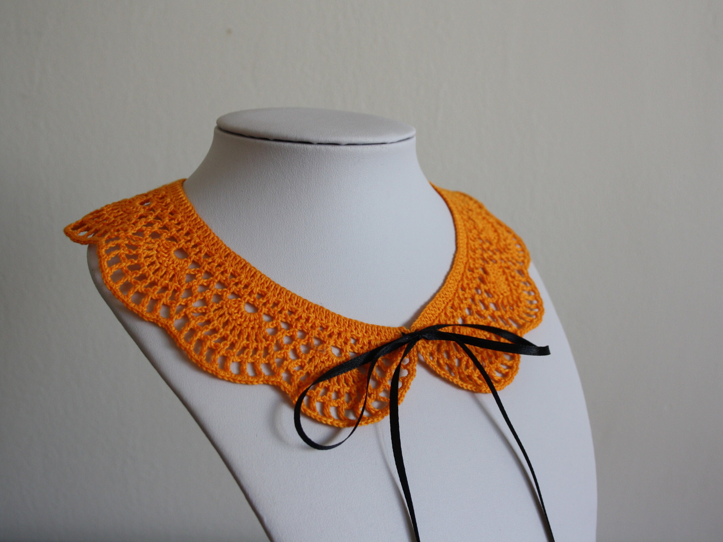 Crochet Collar - Etsy