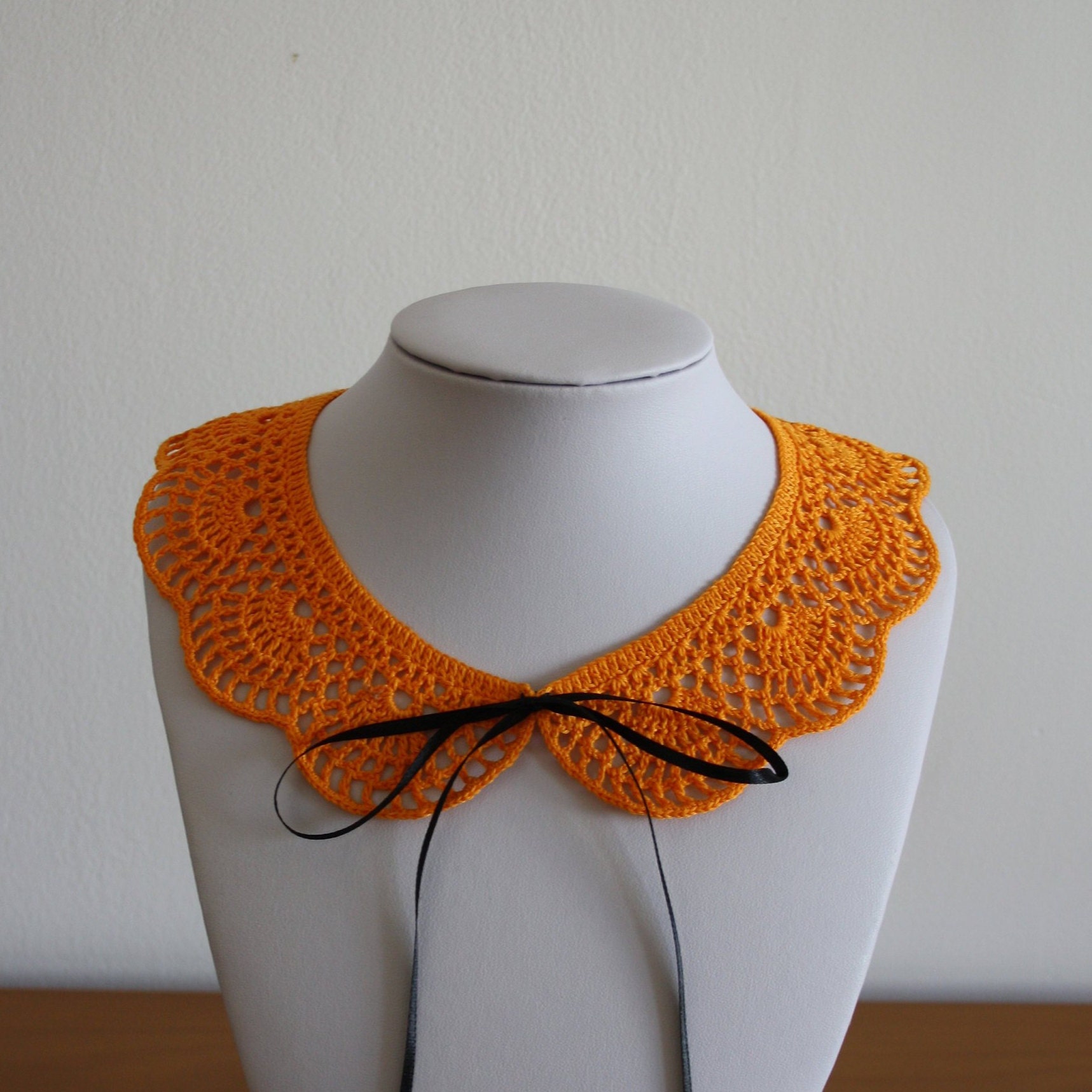 Crochet Collar - Etsy