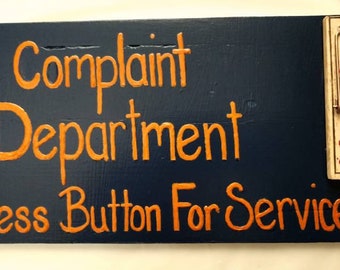 Complaint department | Etsy