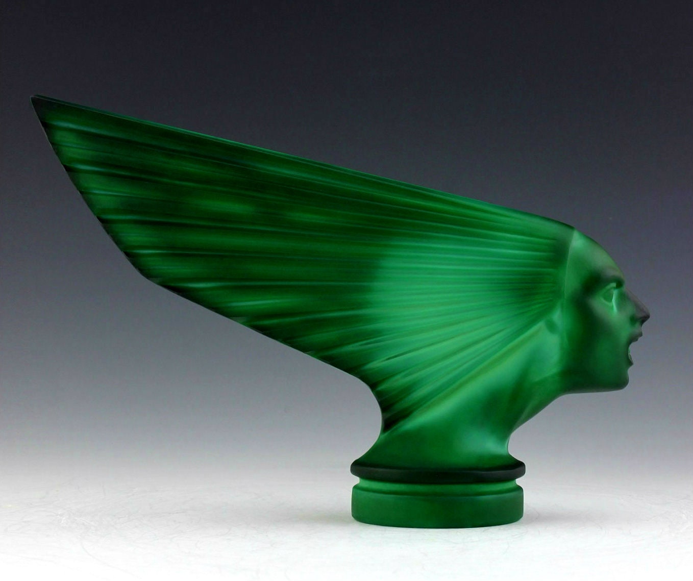 Art Deco Hood Ornament Spirit of the Wind - Etsy