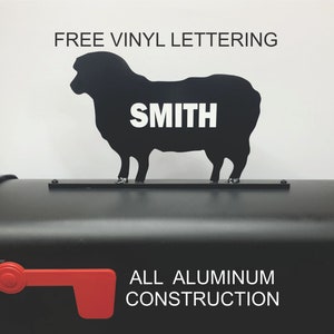 SHEEP MAILBOX TOPPER 52 - Etsy