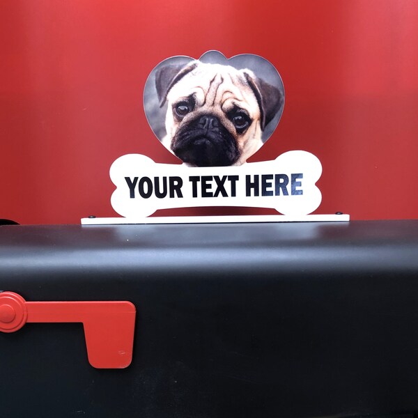 Pug Mailbox Covers - Etsy