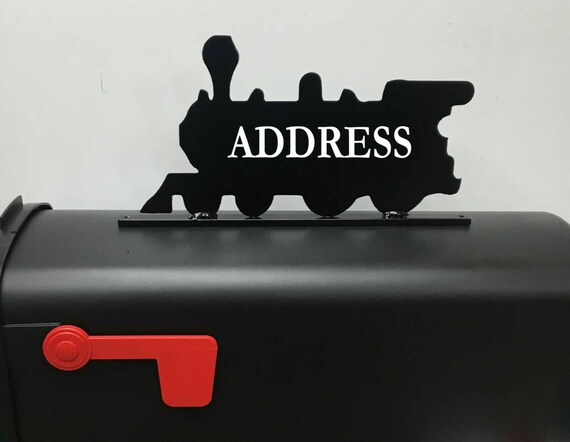 TRAIN MAILBOX TOPPER 50 - Etsy