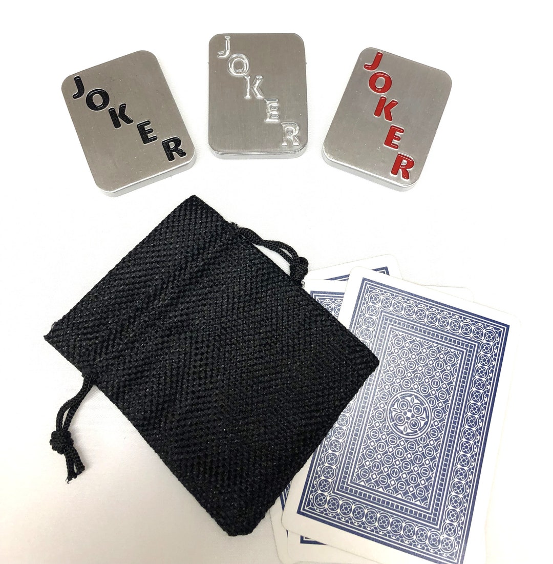 Joker Poker Card Gaurd Protector With Storage Bag - Etsy