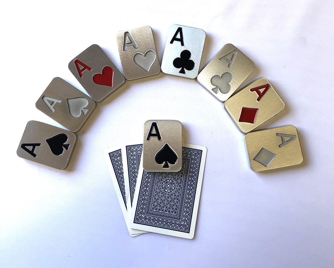 Ace Poker Card Guard Protector With Storage Bag - Etsy