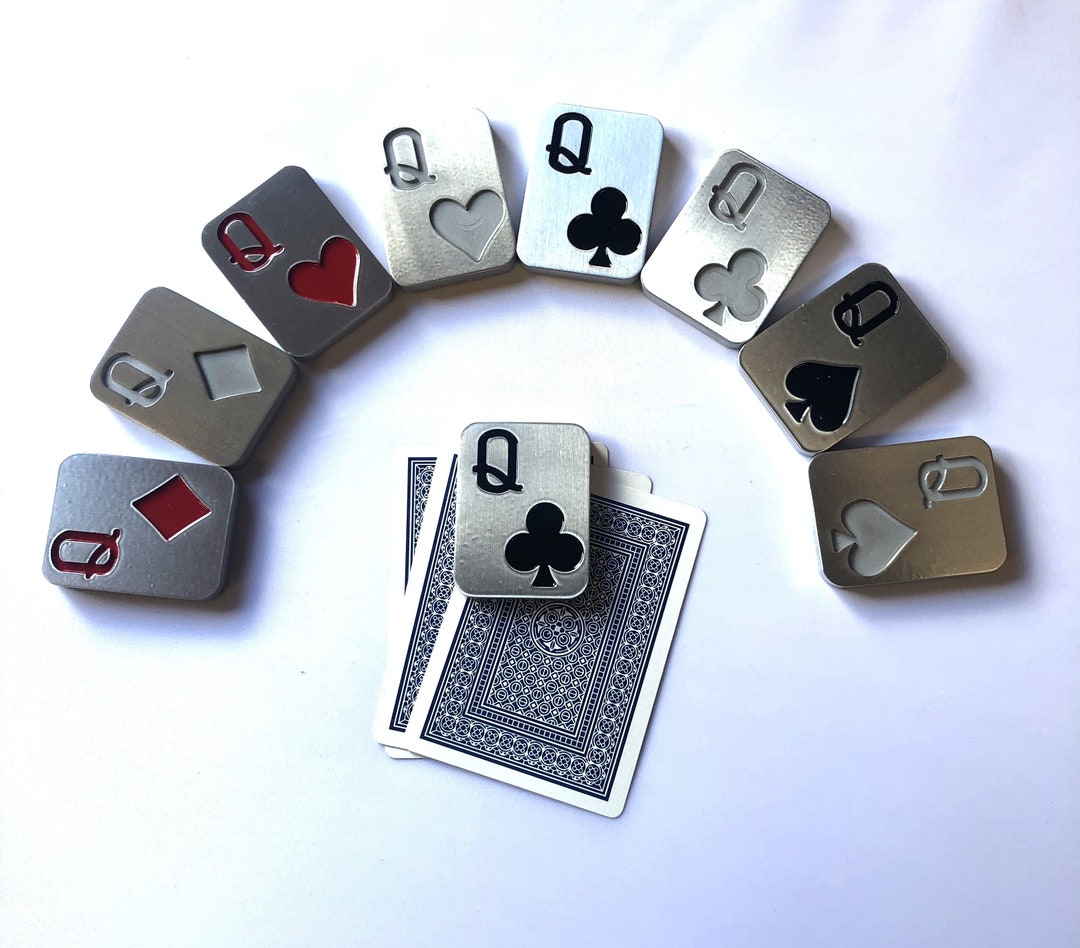 Queen Poker Card Guard Protector With Storage Bag - Etsy