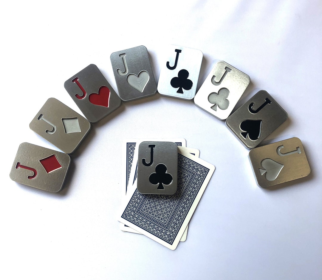 Jack Poker Card Guard Protector With Storage Bag - Etsy