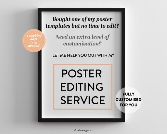 Office Poster Template