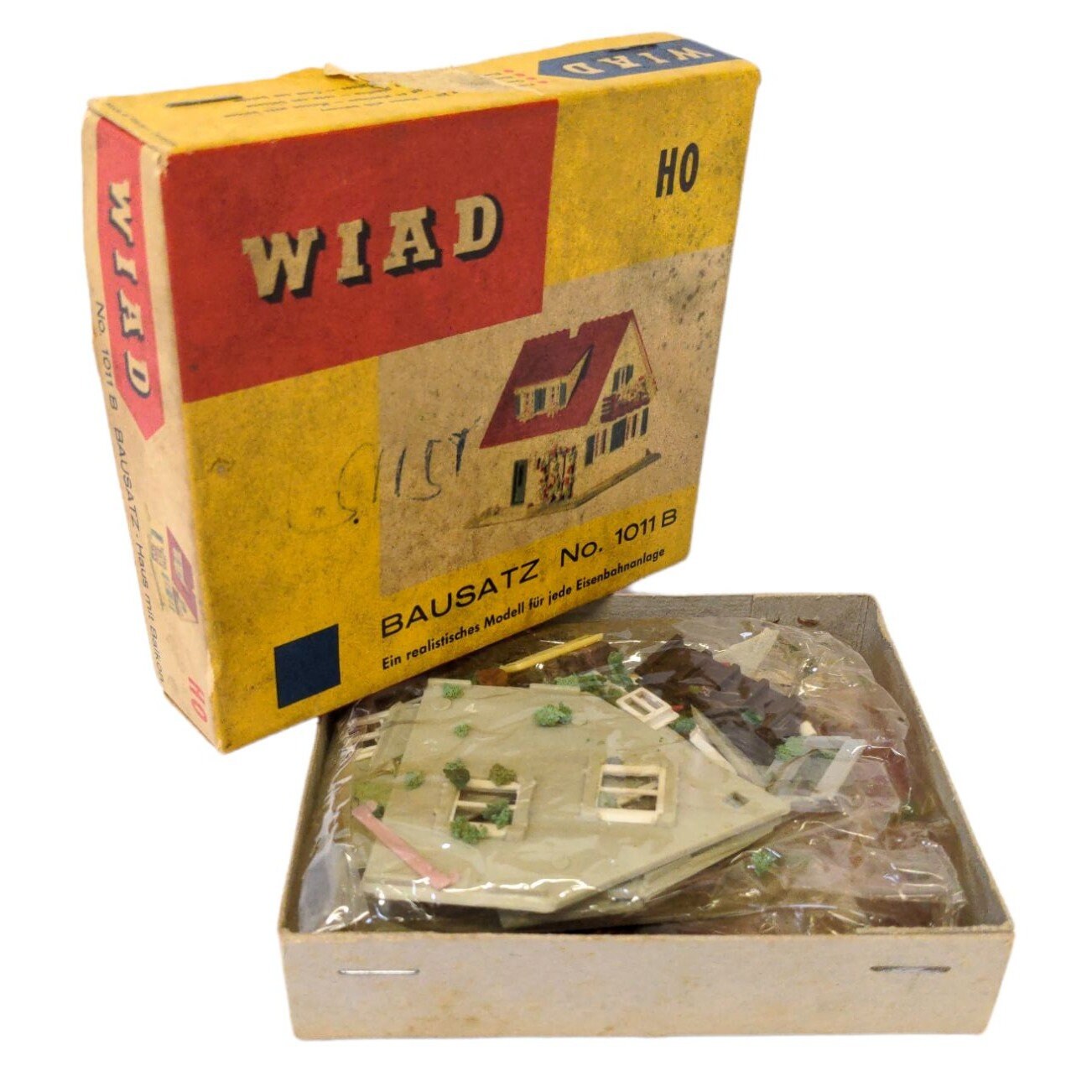 Vintage WIAD (germany) HO 1:87 1011B House With Balcony Unassembled ...