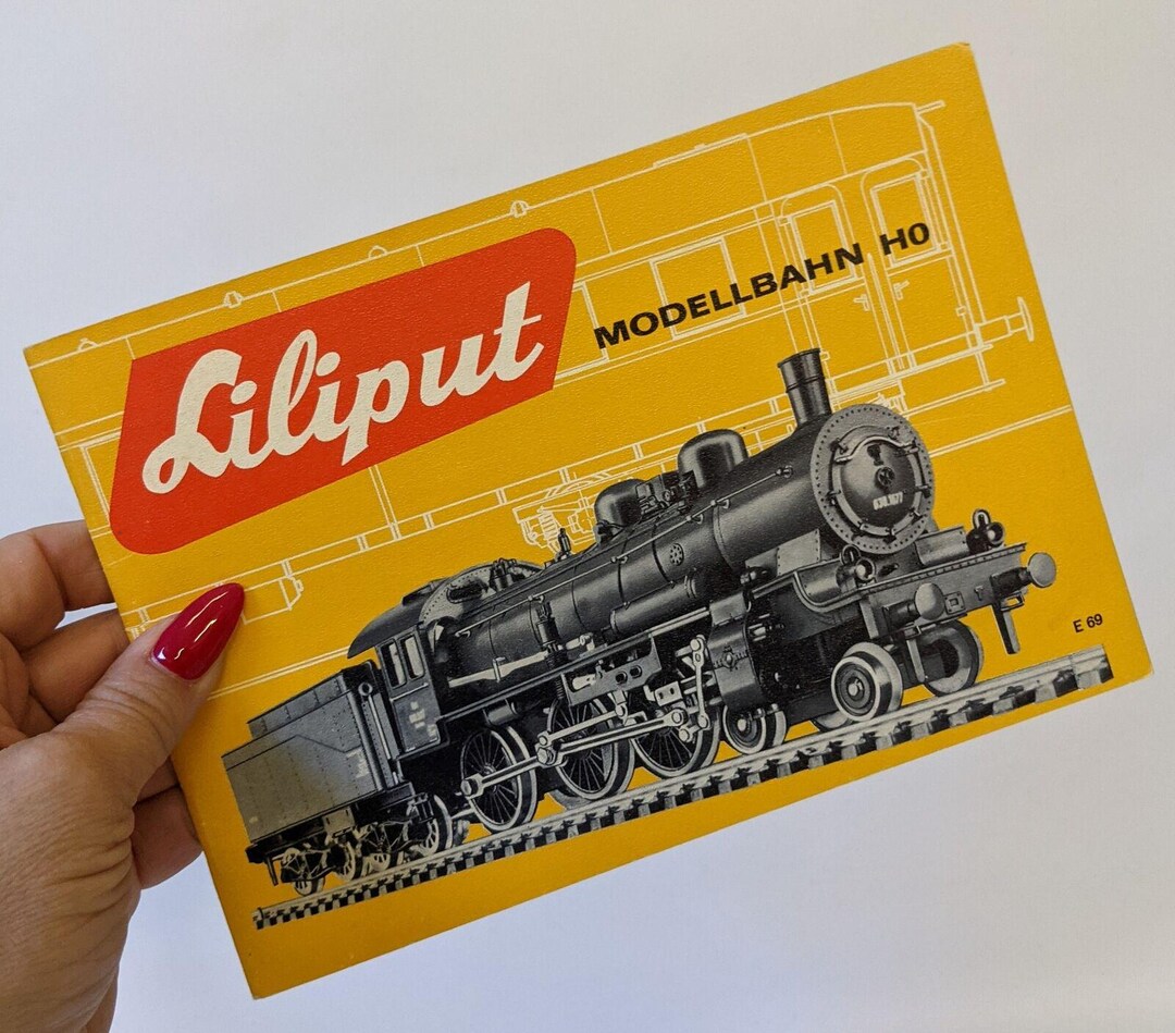 Vintage 1969 Liliput Modellbahn Ho Scale Train Hobbyest Catalog E69 ...