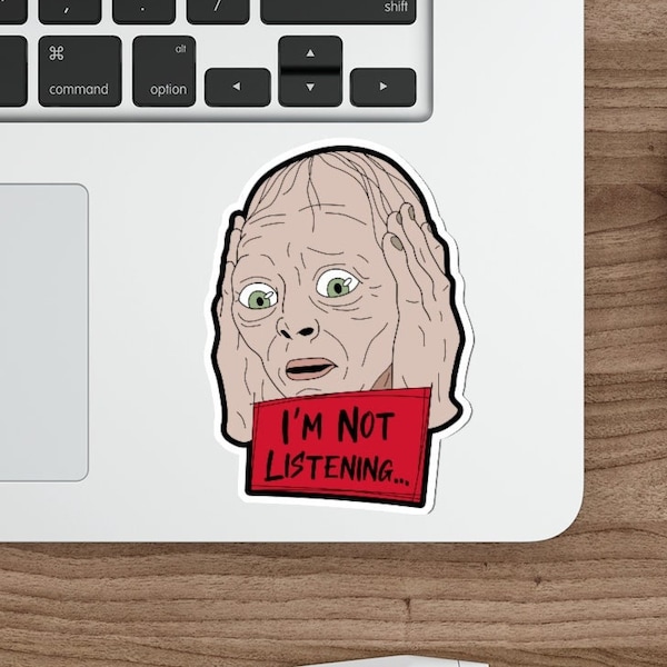 Gollum Sticker - Etsy