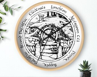 Hobbit clock - Etsy