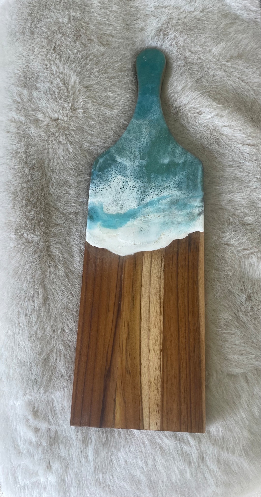 Ocean Wave Serving Board, Ocean Cutting Board, Beach Serving Board ...