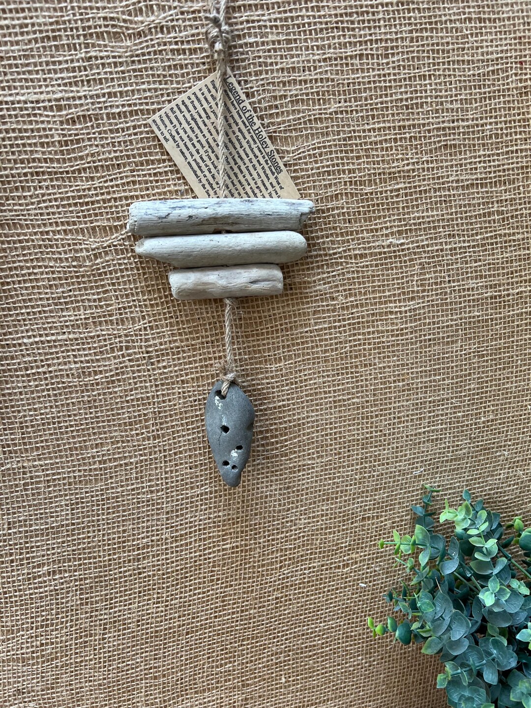 Driftwood Hag Stone Holey Rock Garden Patio Decoration Mobile** Powers ...