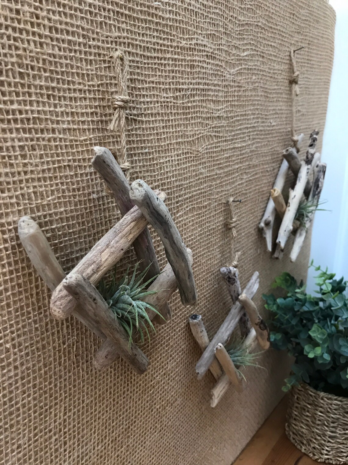 Driftwood Floating Shelf Shelves Wall Shadow Box Air Plant - Etsy
