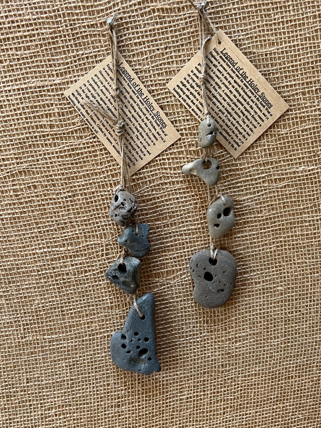 Holey Stone - Hag Stone - Rocks - Talisman - Unique - Spiritual - Door ...