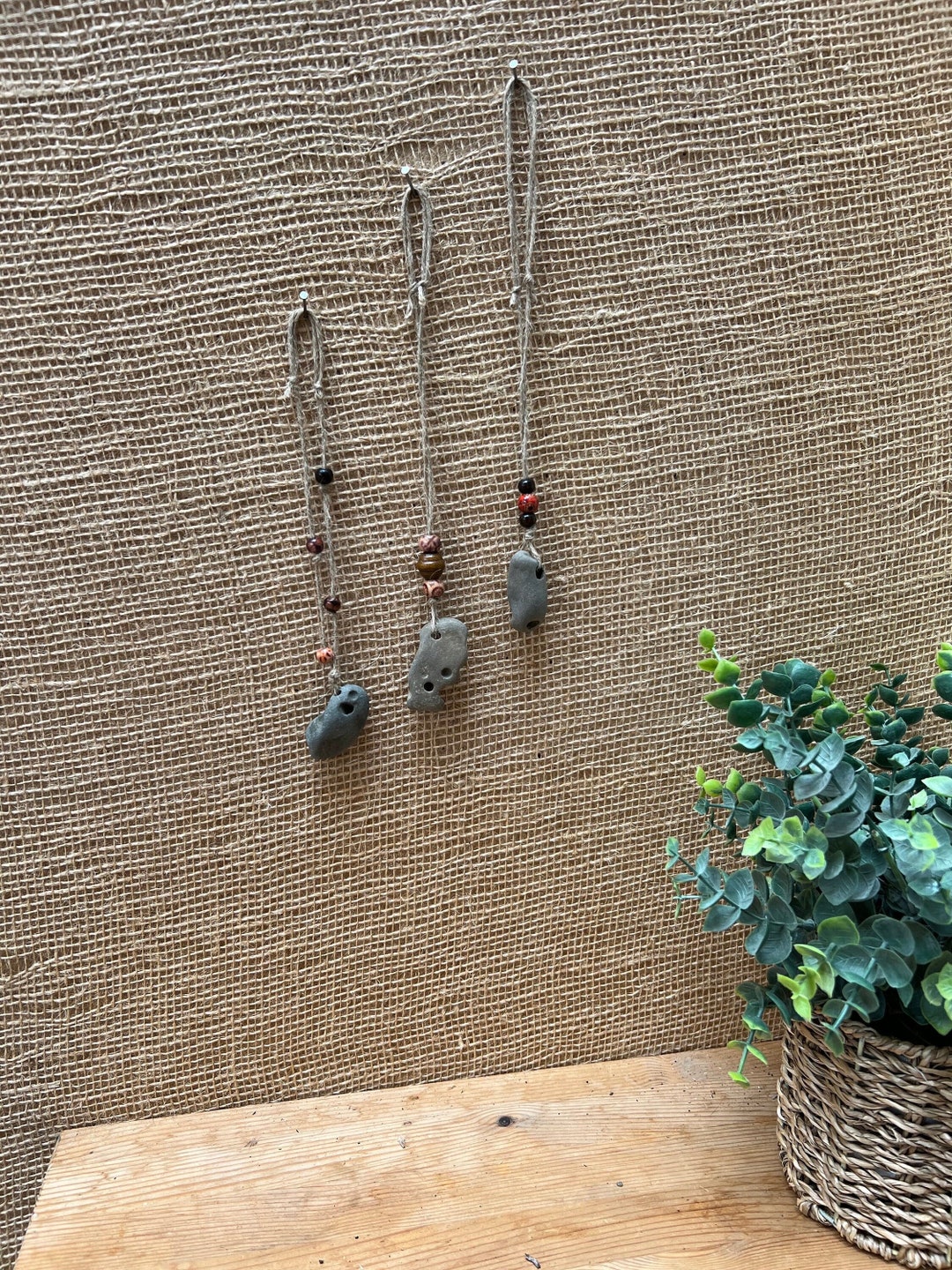 Holey Stone - Hag Stone - Fairy Stones - Rocks - Talisman - Unique ...
