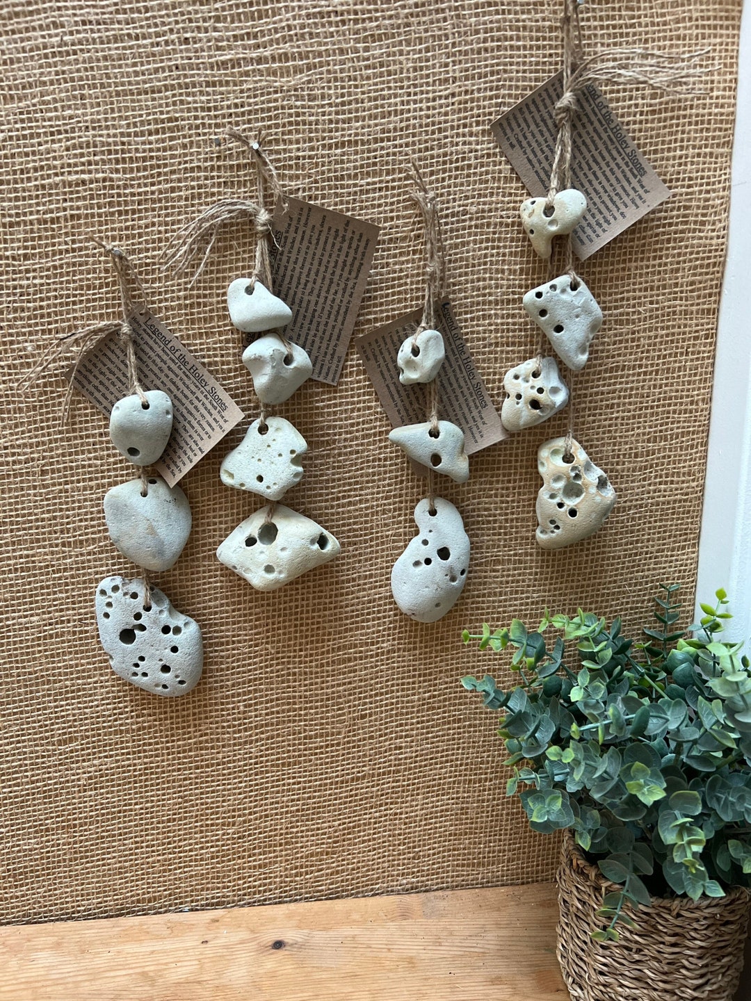 Holey Stone - Hag Stone - Rocks - Talisman - Unique - Spiritual - Door ...