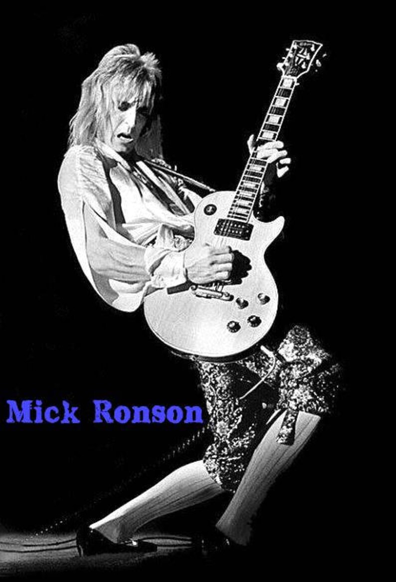 Legendary Mick Ronson T-shirt - Etsy